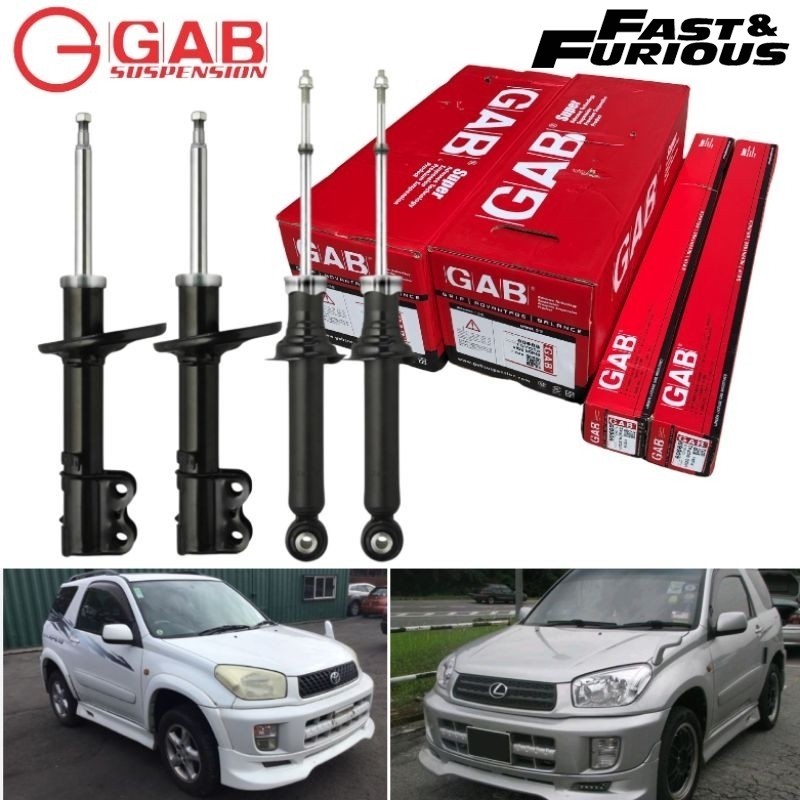 ORIGINAL GAB TOYOTA RAV4 ACA20, ACA21 FRONT DEPAN, REAR BELAKANG ...