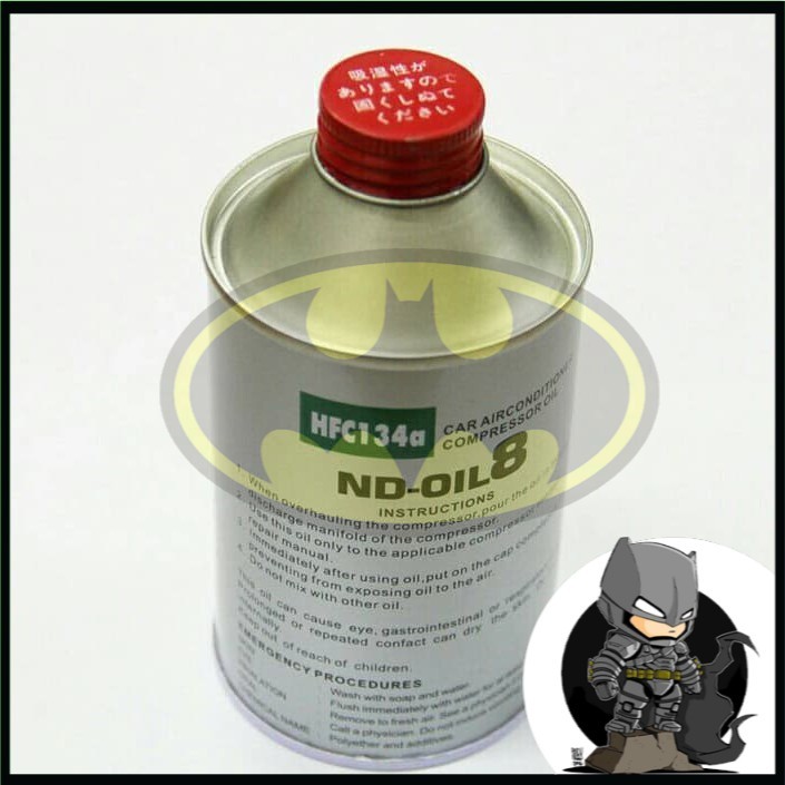 ACM Compressor Oil R134a Car Aircond, ND-8 Oil R134 NEW LIQUID ND8 ...