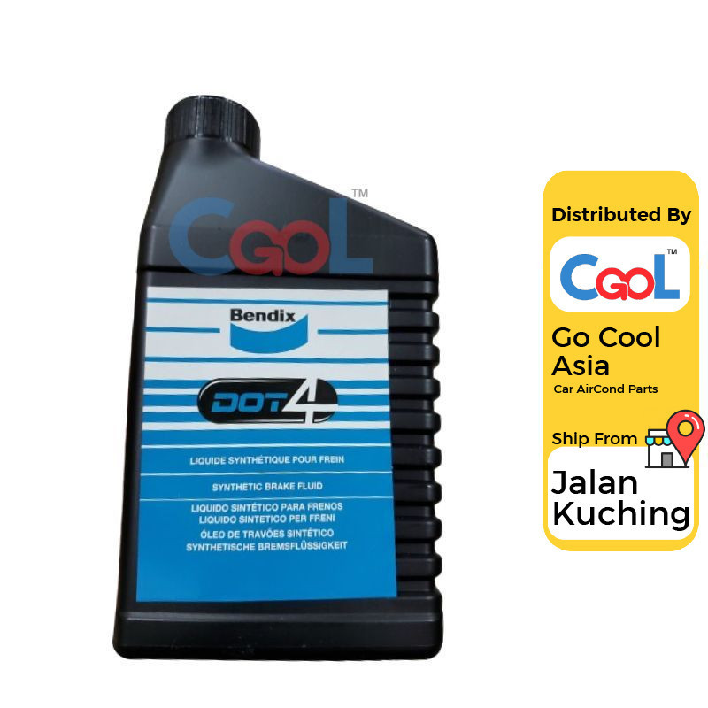 100% ORIGINAL BENDIX DOT4 DOT 4 BRAKE FLUID (1LITRE) | Shopee Malaysia