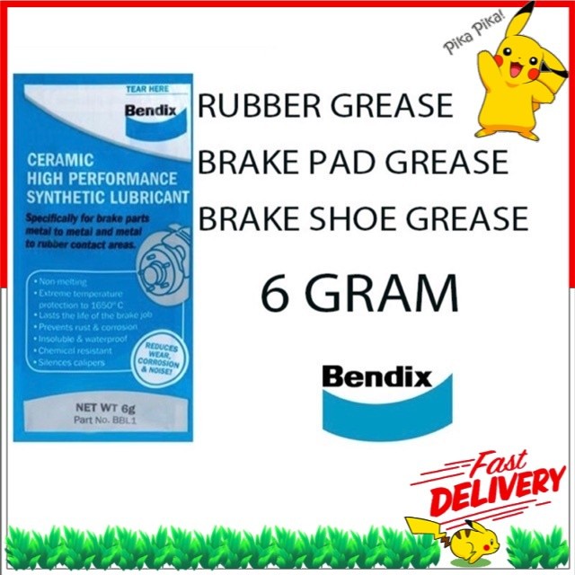 Bendix Ceramic Synthetic Lubricant Brake Pad Grease / Brake Shoe Grease ...