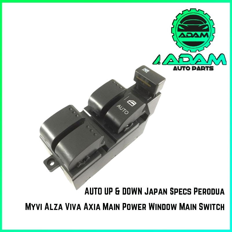 😎 AUTO UP & DOWN 😎 Japan Specs Perodua Myvi Alza Viva Axia Main Power ...