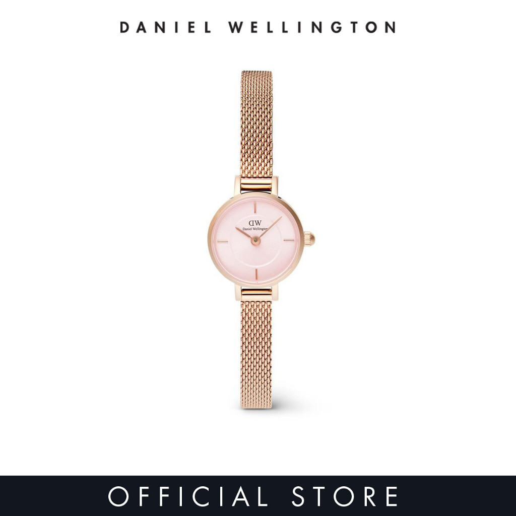 [2 years warranty] Daniel Wellington Petite Mini 19mm Melrose Rose Gold ...