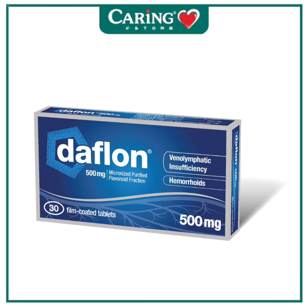 CARING DAFLON 500MG TABLETS (30S) | Shopee Malaysia