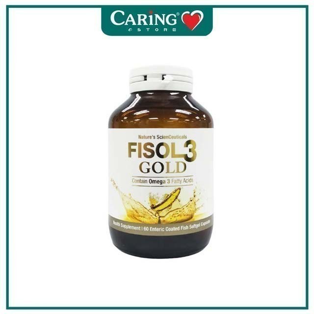 FISOL 3 GOLD OMG-3 60S (CARING PHARMACY) | Shopee Malaysia