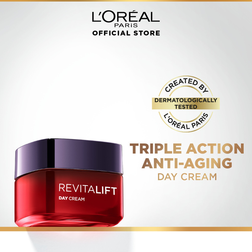 L'Oreal Paris Revitalift Triple Action Anti-Aging Day Cream (50ml ...