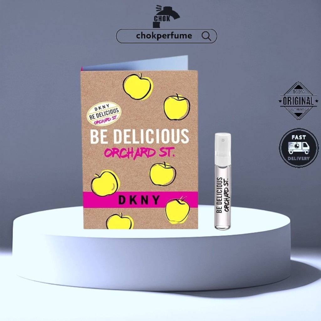 DKNY Be Delicious Orchard St EDP 1.5ml Perfume Sample Vial (W) | Shopee ...