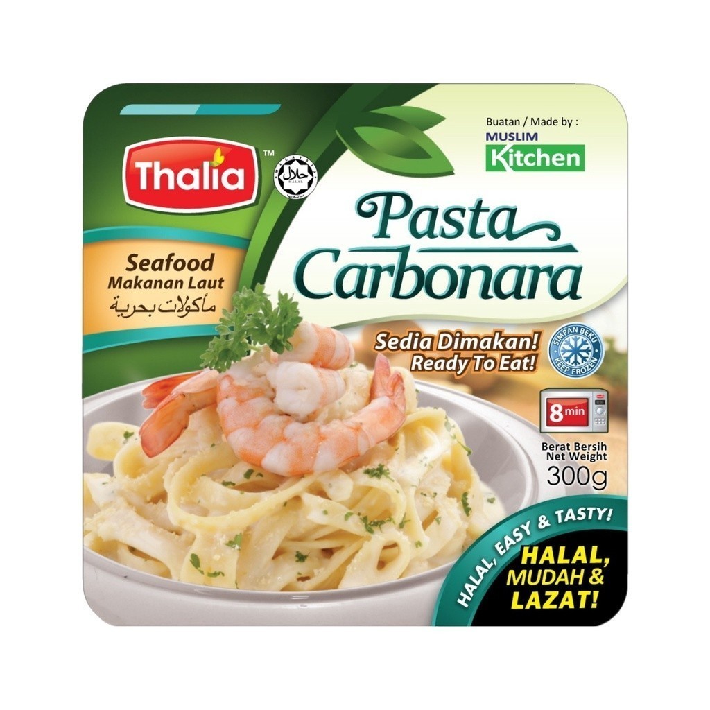 Thalia Pasta Carbonara Seafood 300g | Shopee Malaysia