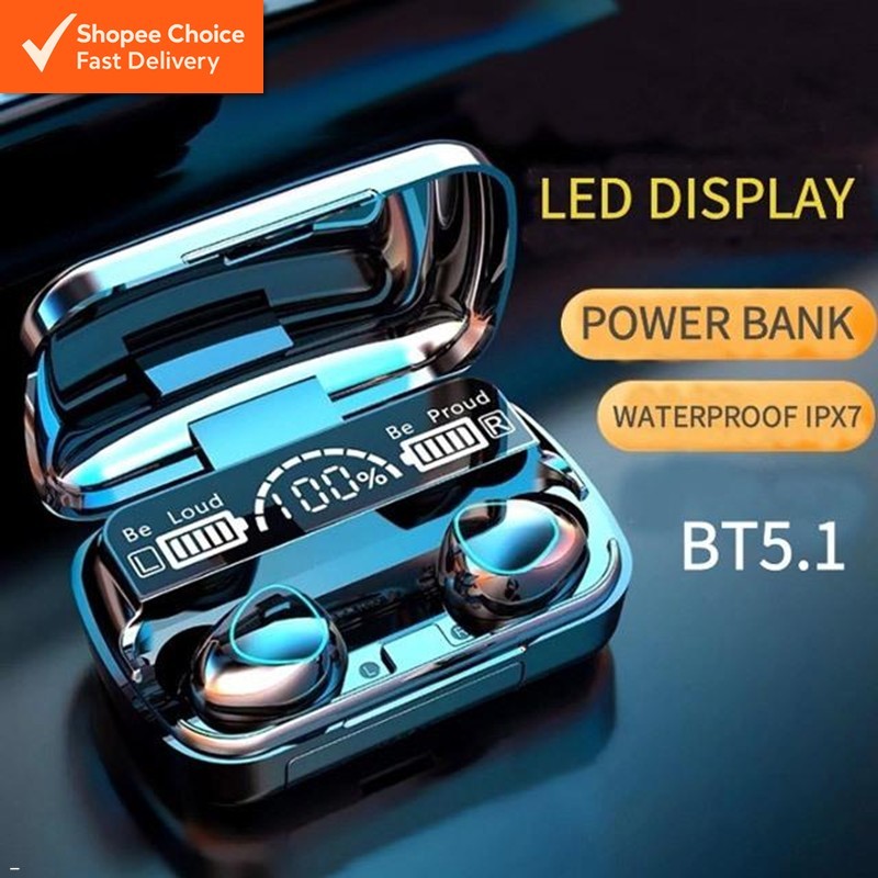 [Shopee Choice] M10 HeadphoneTWS Earphone Bluetooth With Microphone For ...