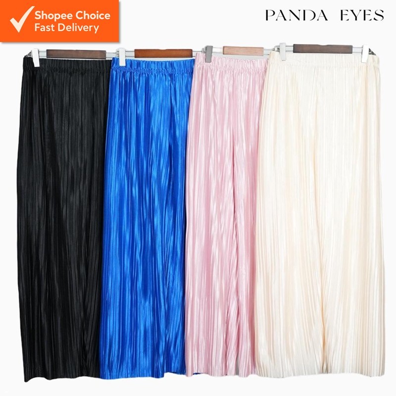 [Shopee Choice] PANDA EYES PALAZO PLEATED (CLO-CN2203LP) | Shopee Malaysia
