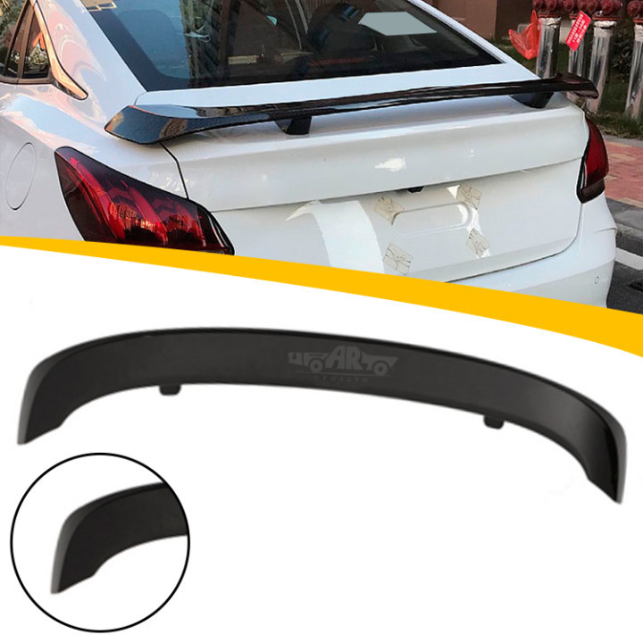 Haosheng Professional Auto Parts Car Spoilers Black ABS Plastic Carbon ...
