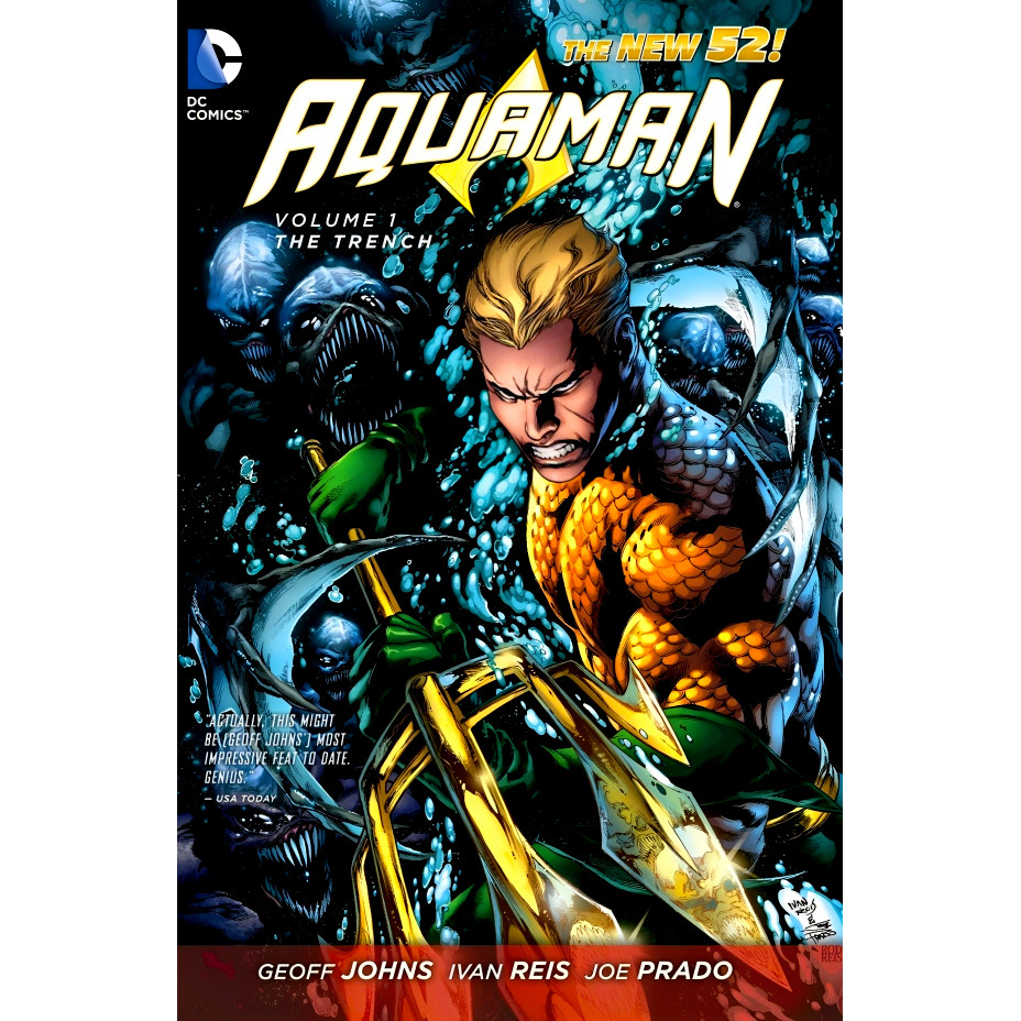 (BBW) AQUAMAN VOL. 1: THE TRENCH (THE NEW 52) (ISBN: 9781401237103 ...