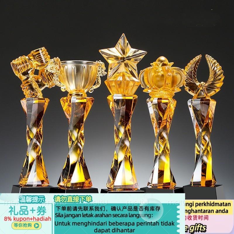 Get gifts/KY@ Diamond Color Twist Column Crystal Pentagram Thumb ...