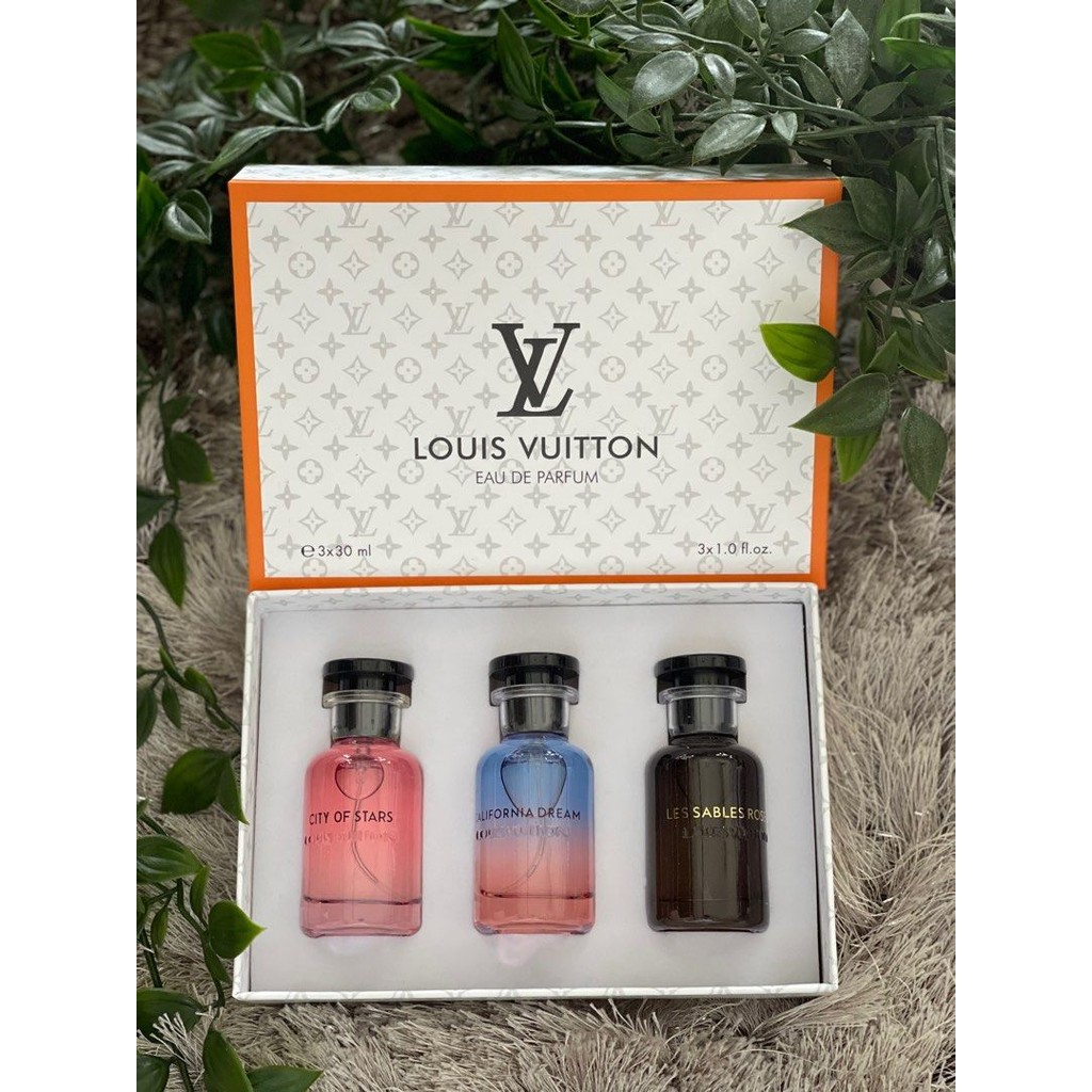 {💯_Ori_Rejected_} Louis Vuitton Miniature Set EDP 3 in 1 | Shopee Malaysia