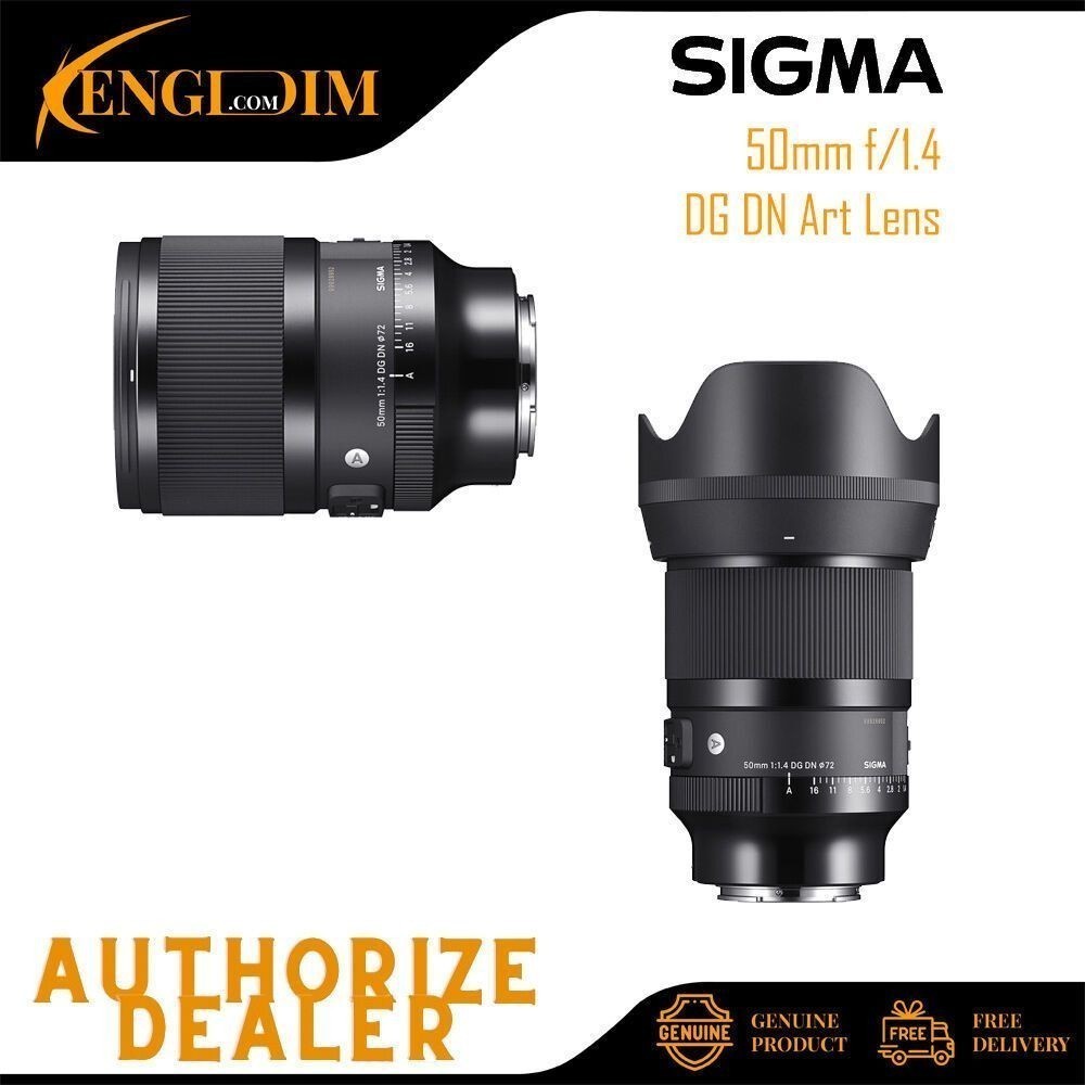 Sigma 50mm f/1.4 DG DN Art Lens (Sigma Malaysia Warranty) | Shopee Malaysia