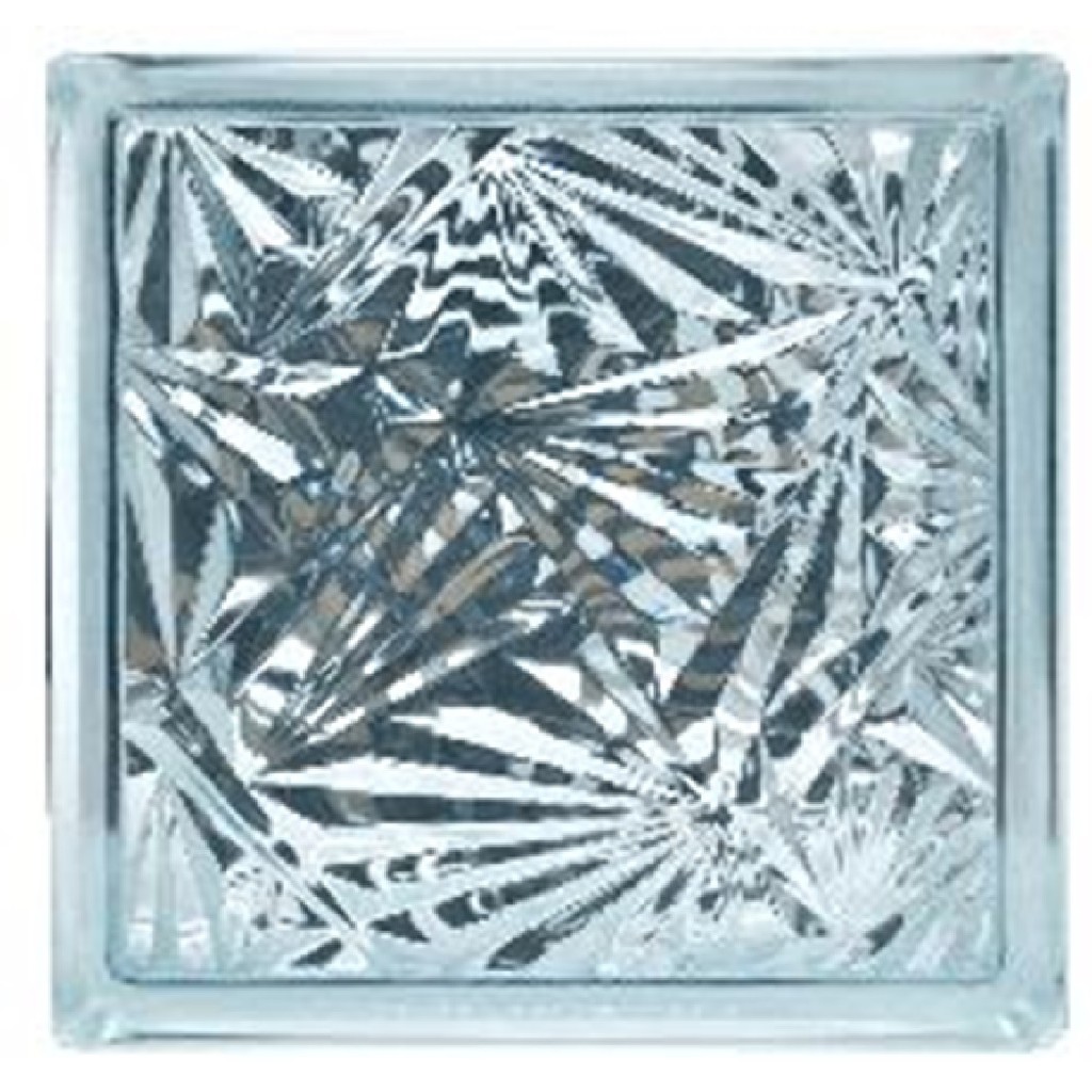 CHANG KAEW GLASS BLOCK 19X19X8CM SNOWY GEM CLEAR (DELIVERY TO KL ...