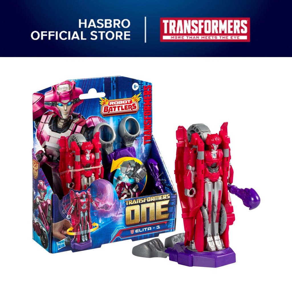 Transformers One Robot Battlers Elita-1, 4.5-Inch Robot Action Figure ...