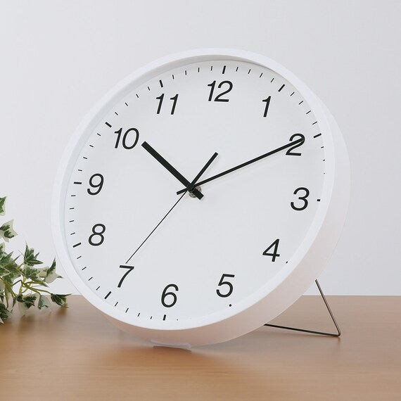NITORI Wall Clock Simple 31SW-WH | Shopee Malaysia