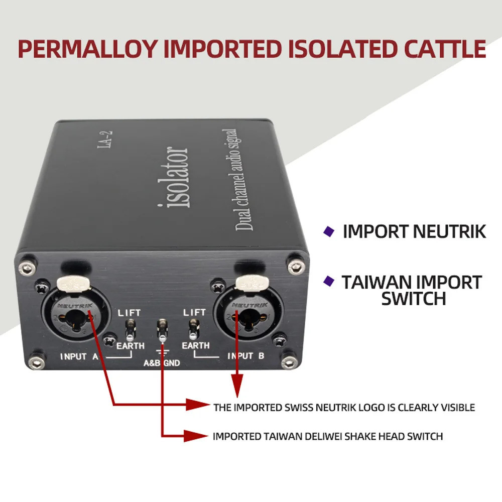 Audio Isolator Eliminates Acoustic Current Acoustic Noise Anti ...