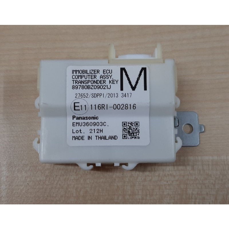 ORIGINAL PERODUA Myvi/Bezza/Axia/Icon Key Transponder/Immobilizer ECU ...