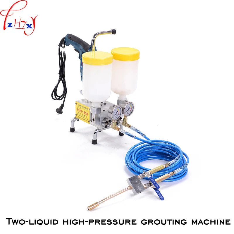 Double liquid type high pressure grouting machine JBY-618 double liquid ...