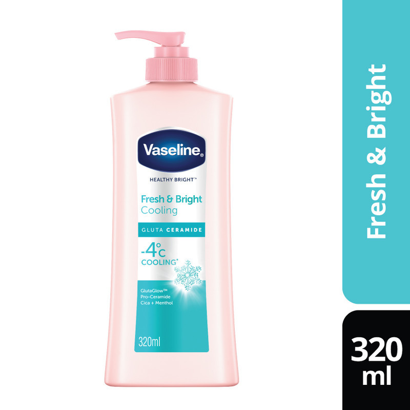 Vaseline Healthy Bright Fresh & Bright Cooling (320ml) | Shopee Malaysia
