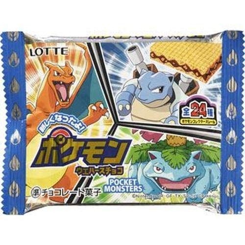 Lotte Pokemon wafer chocolate 1 piece Direct from Japan | Shopee Malaysia