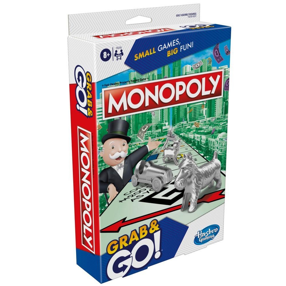 Permainan papan -Monopoly - Grab And Go (F8256) | Shopee Malaysia