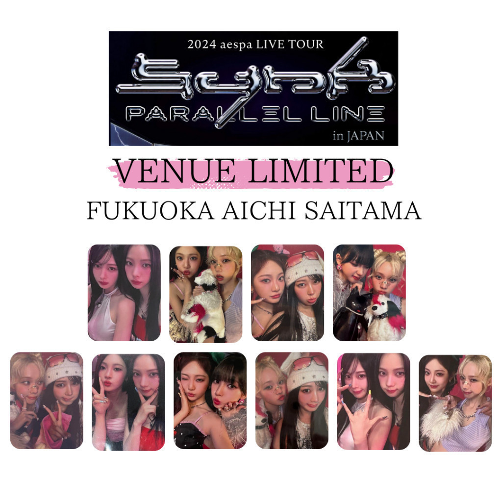 aespa SYNK : PARALLEL LINE – in JAPAN FUKUOKA AICHI SAITAMA VENUE ...