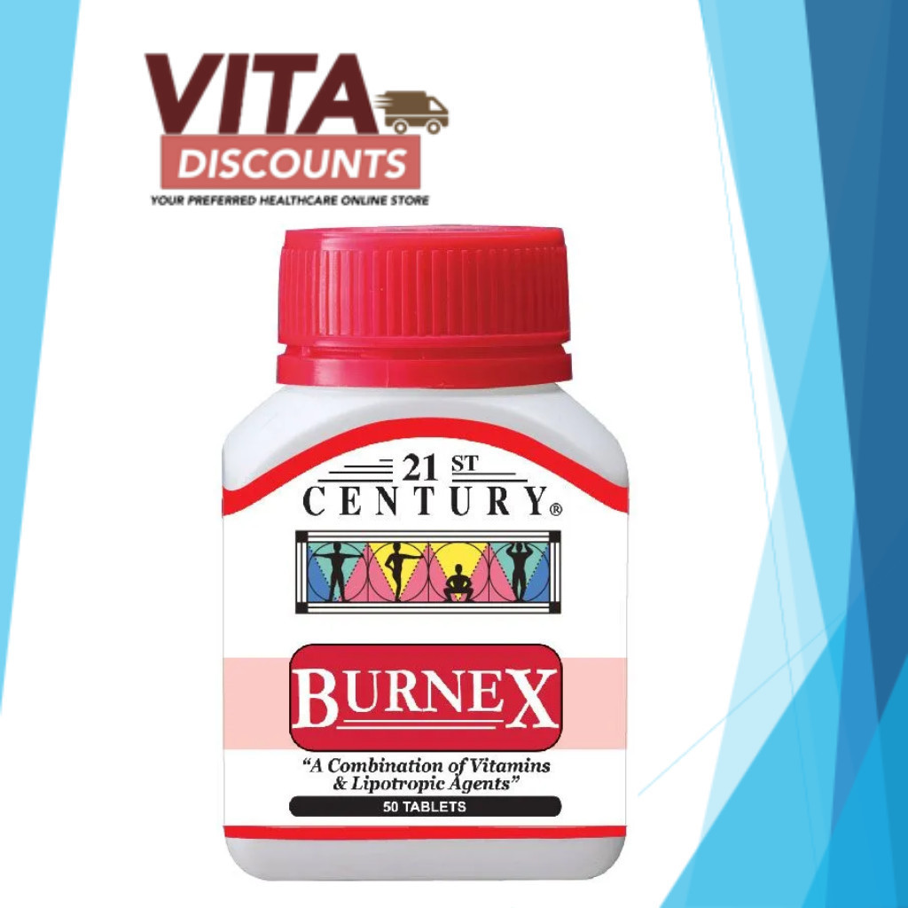 21ST CENTURY BURNEX TABS 50S PACK-OF-1/2 EXP08/2026 | Shopee Malaysia