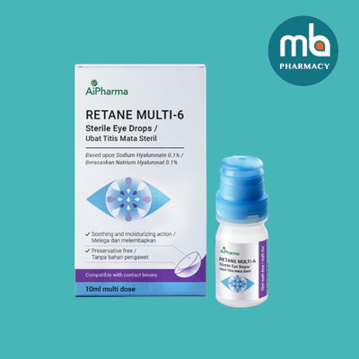 [Exp: Jan 2028] RETANE MULTI-6 STERILE EYE DROPS 10ML | Shopee Malaysia
