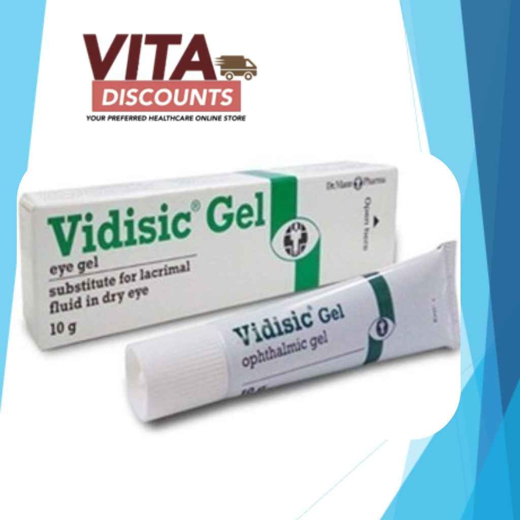 VIDISIC GEL EYE GEL 10G EXP04/2026 | Shopee Malaysia