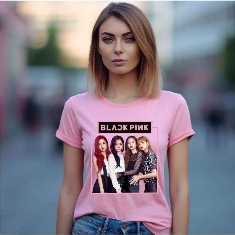 BlackPink Shirt, Born Pink shirt, Kpop Fan Tee, Kpop Merch Shirt, Blackpink World Tour tee ...
