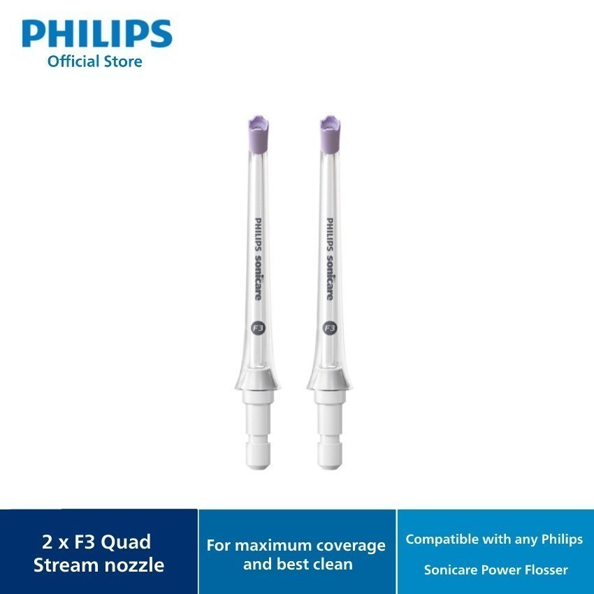 Philips Sonicare F3 Quad Stream Oral Irrigator Nozzle HX3062/00 ...