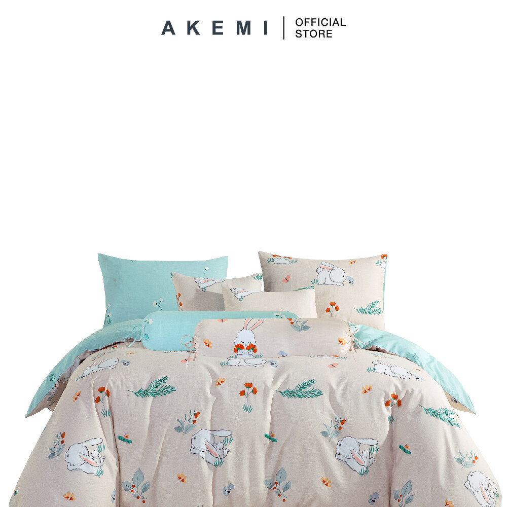AKEMI Cotton Select Cheeky Cheeks Quilt Cover Set 850TC (Super Single/ Queen/ King) | Shopee ...