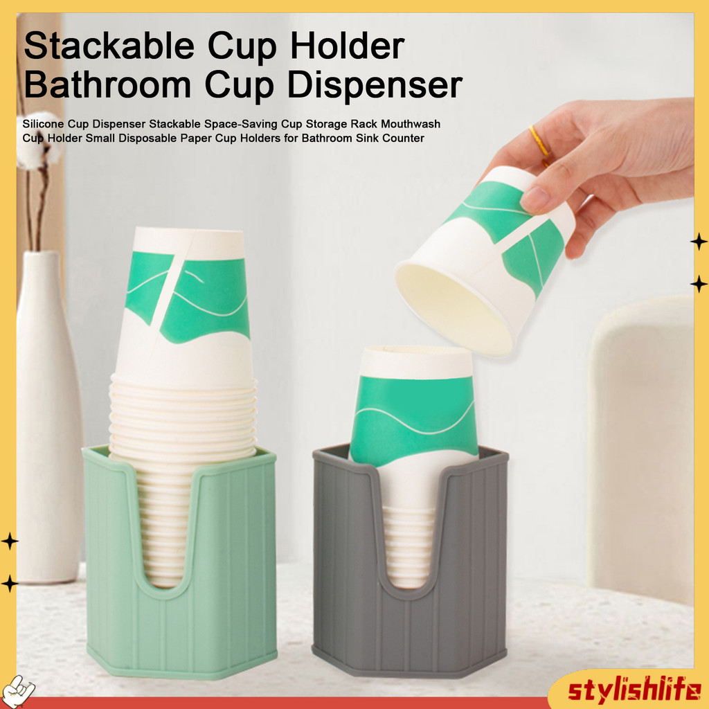 KPL Cup Storage Rack Office Cup Organizer Stackable Cup Holder for ...