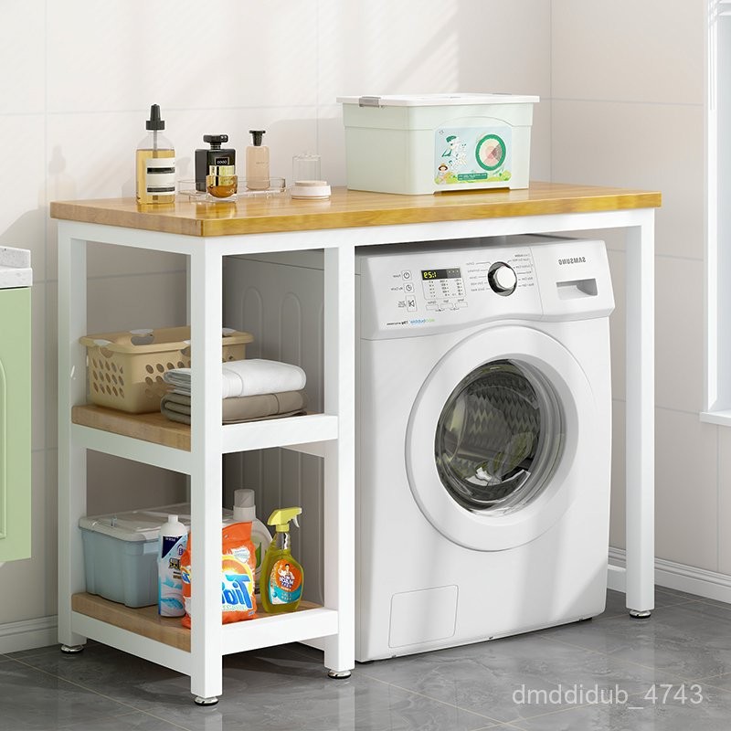 M/Washing Machine Upper Shelf Balcony Roller Table Floor All-in-One ...