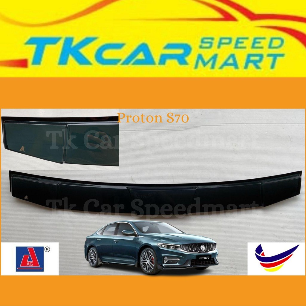 [READY STOCK] PROTON S70 ALL NEW 2024 ( AG ) REAR GLASS SPOILER VORTEX ...