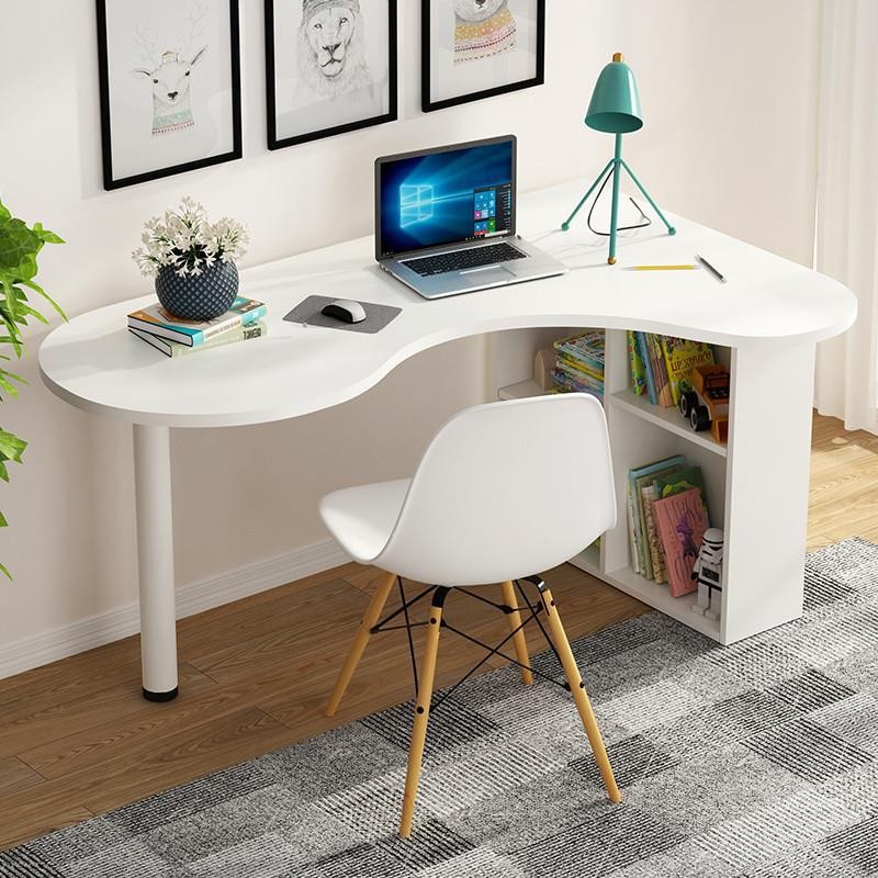 JY-8/Nordic Modern Corner Study Table Desktop Computer Desk with ...