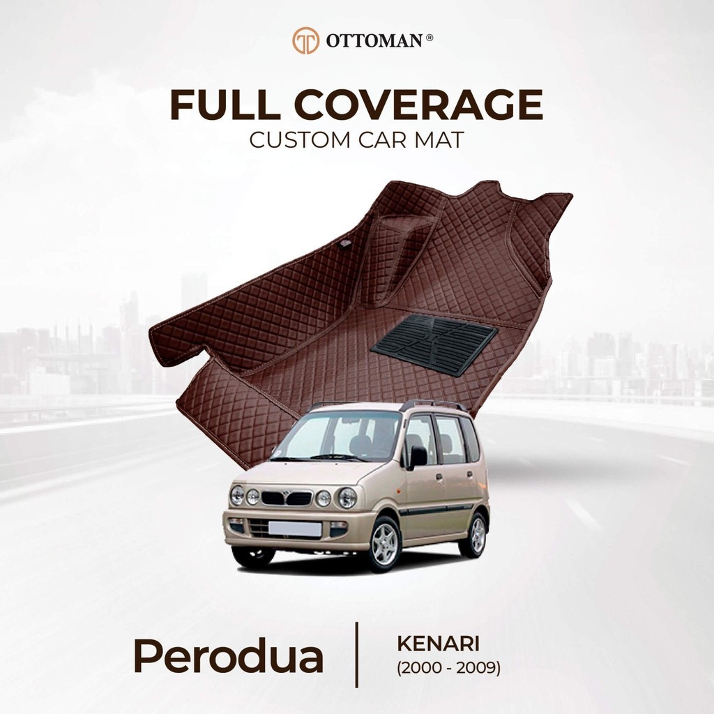 Ottoman Car Mat - Perodua Kenari (2000-2009) | Shopee Malaysia