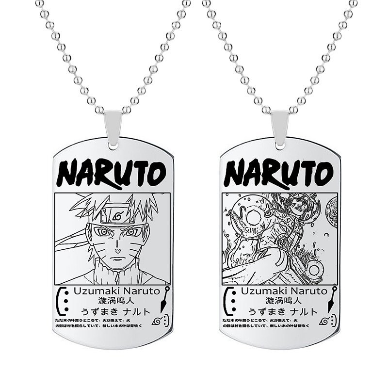 M/Anime Peripheral Naruto Character Necklace Naruto Sasuke Sakura ...