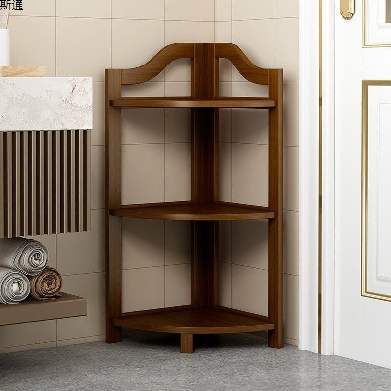 Q-8/Small Size Corner Storage Rack Triangle Corner Cabinet Low Cabinet ...