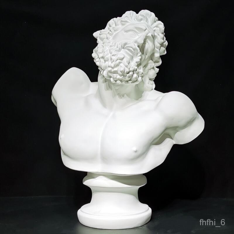 SJ-Goddess Sculpture Plaster Simple Greek Statue Lao Kong Decoration ...