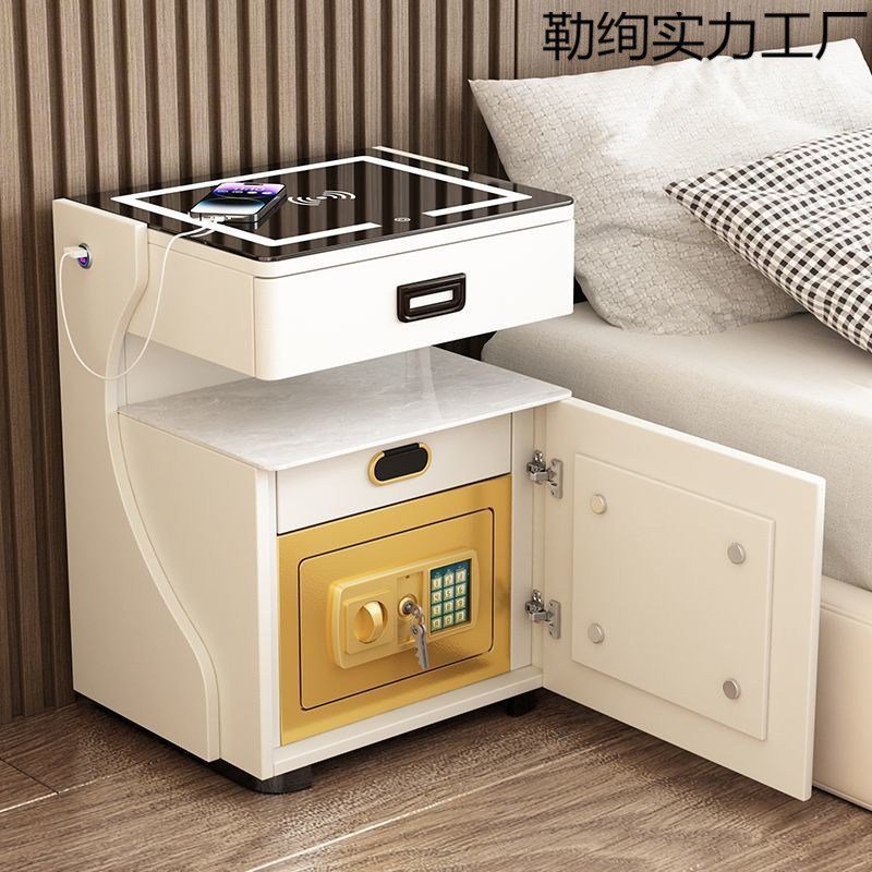 JY-8/Home Smart Bedside Table Safe Box Integrated Multifunctional Safe ...