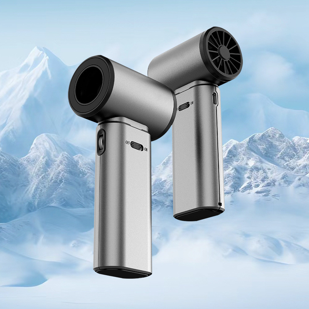 JY-8/New Mini High-Speed Fan Cold Wind Bladeless Small Handheld Fan ...