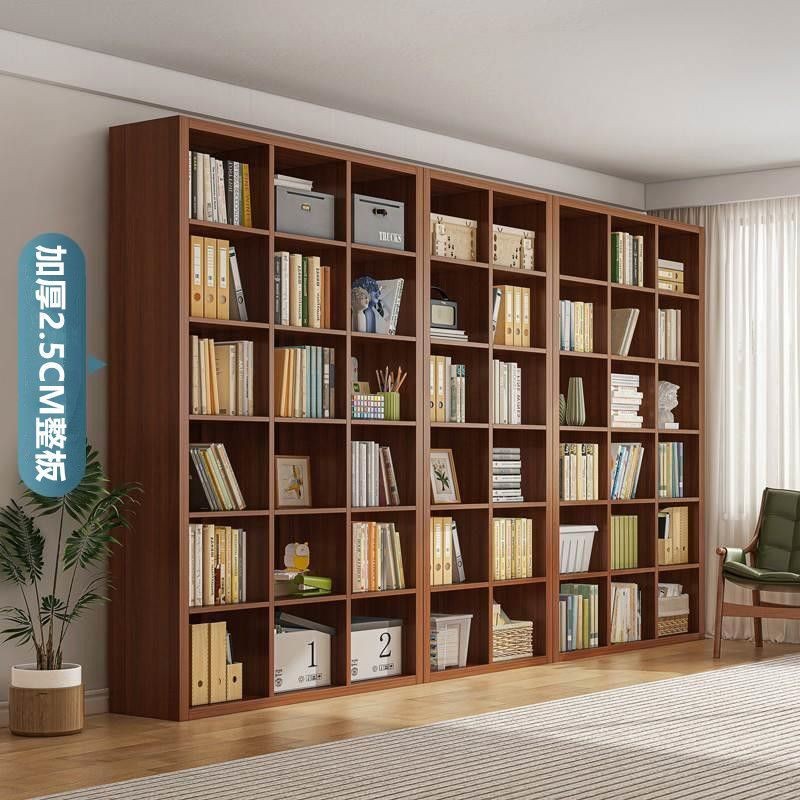 JY-8/Bookshelf Floor-standing Storage Rack Wall-mounted Home Grid ...