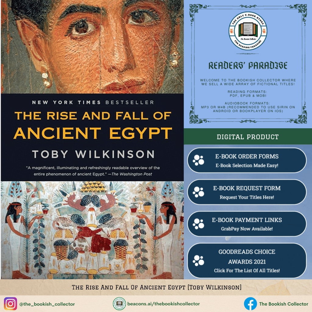 The Rise And Fall Of Ancient Egypt [Toby Wilkinson] | Shopee Malaysia