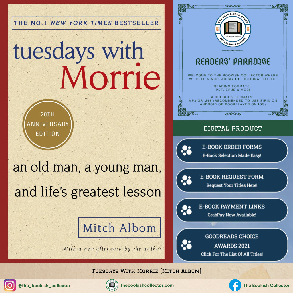Tuesdays With Morrie [Mitch Albom] | Shopee Malaysia