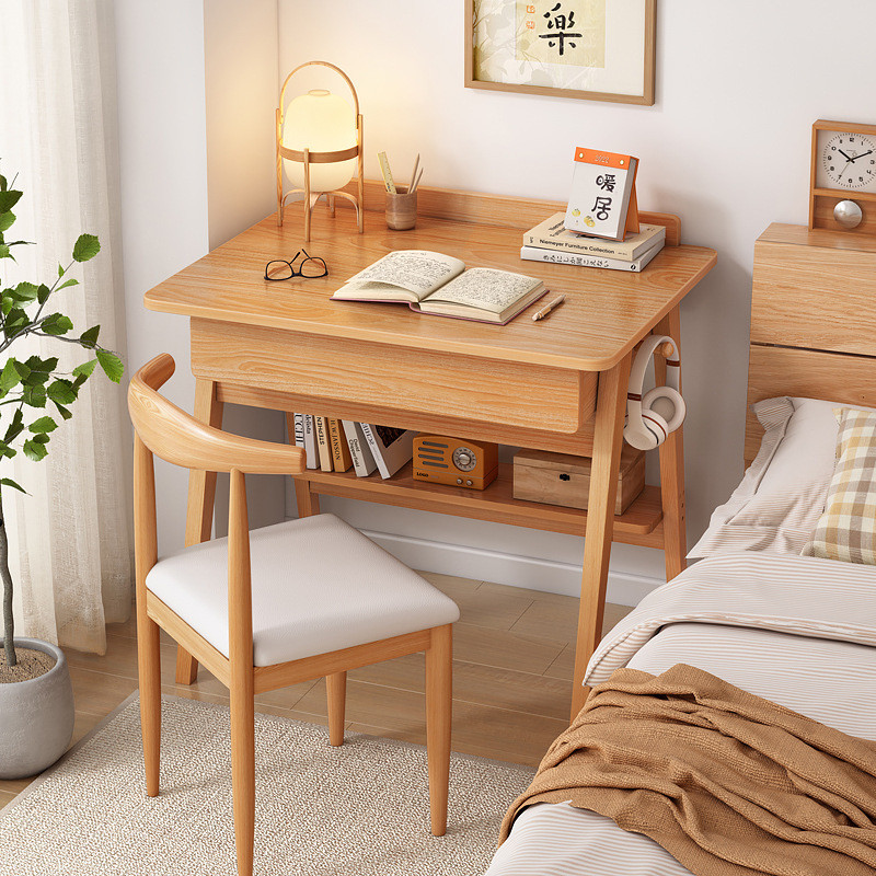 H-Y】60cm Narrow Small Apartment Desk Japanese Style Study Writing Table ...