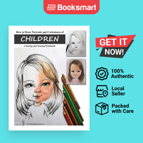 How to Draw Portraits and Caricatures of Children: Coloring and Tracing ...