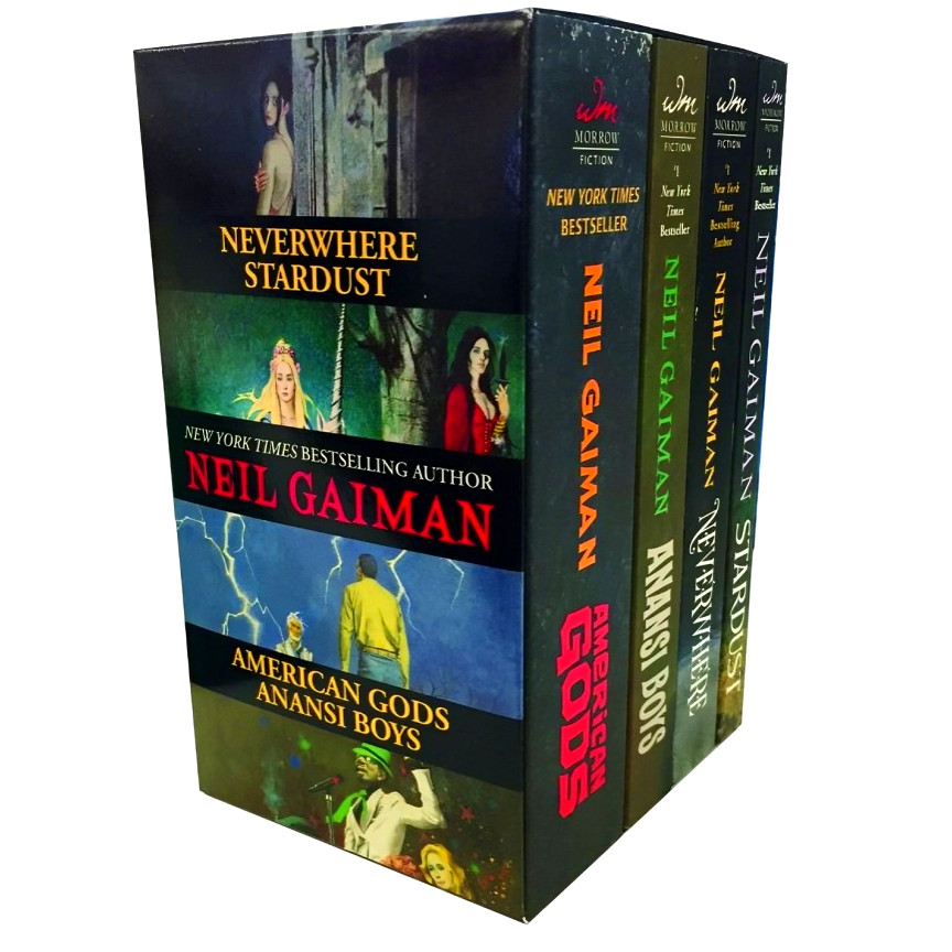 (BBW) NEIL GAIMAN MASS MARKET BOX SET (ISBN: 9780062689634) | Shopee ...